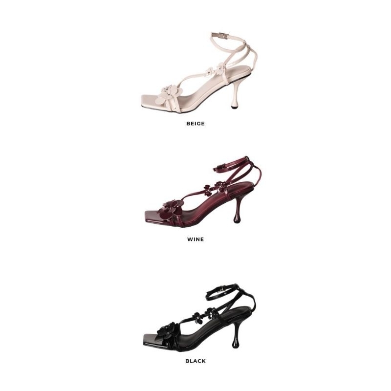 Mandys x Mandy CJ - Heels - Poppy | Shopee Malaysia
