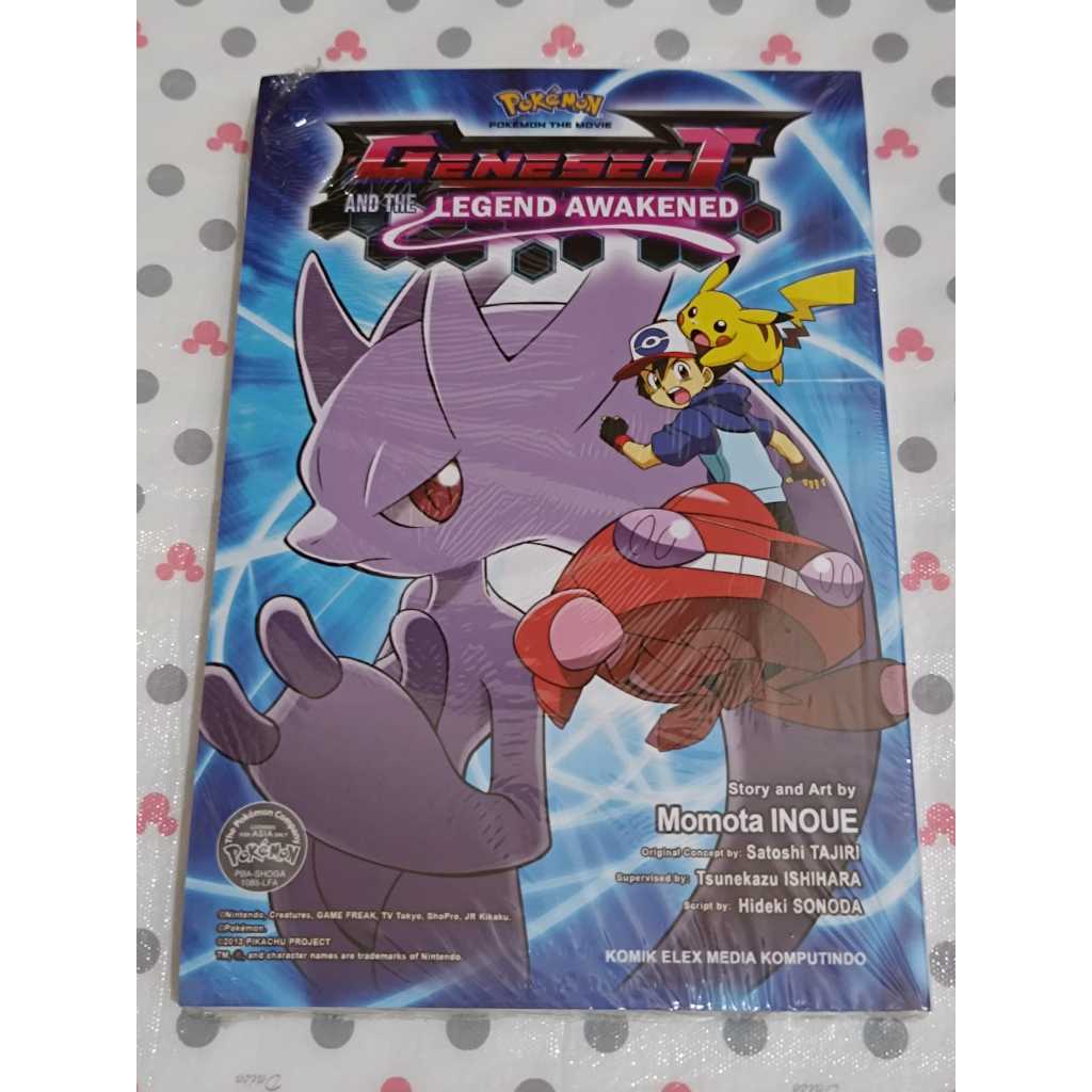 Elex Comic: Pokemon the Movie Genesect and the Legend Awakened | Shopee ...