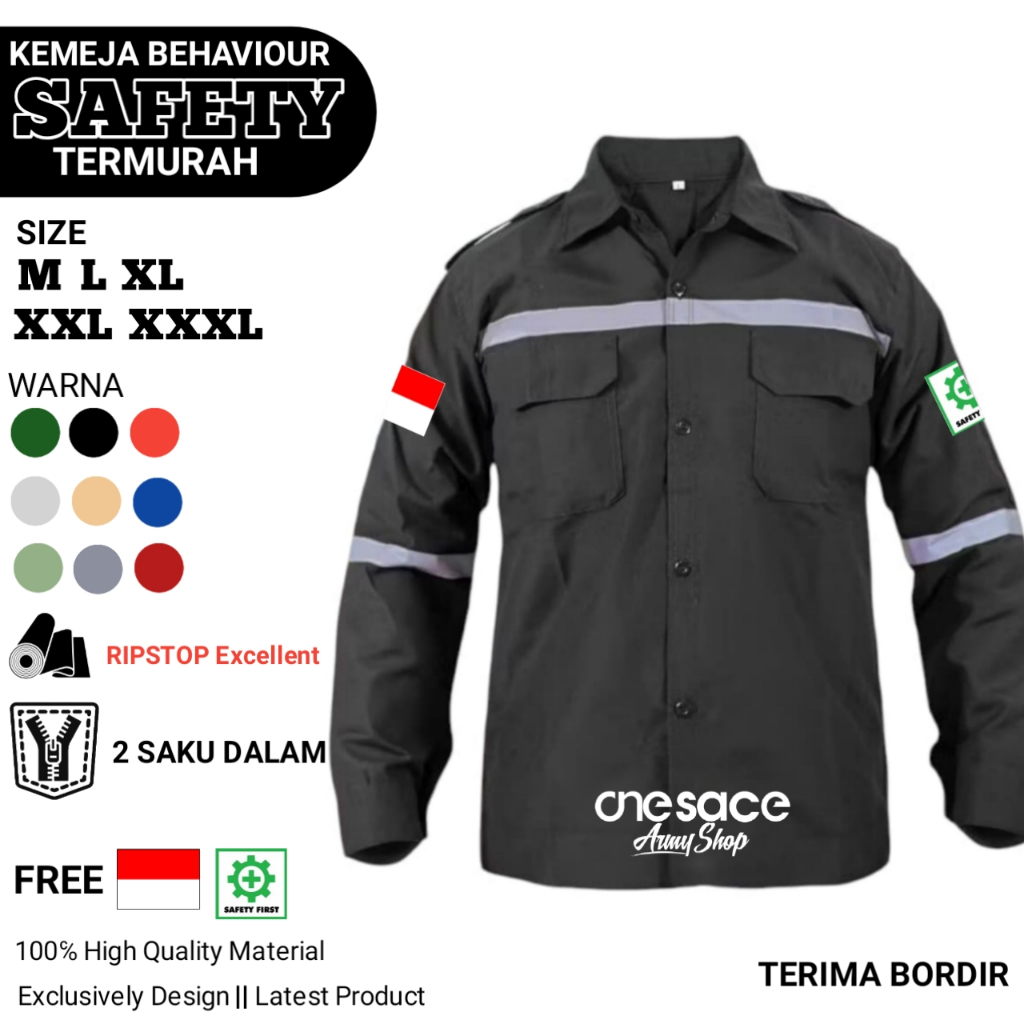 KEMEJA Katelpak Wearpack Safety / Safety Tops / Safety Shirts / K3 Long ...