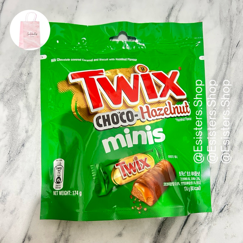 Twix Chocolate Choco Hazelnut Minis Chocolate | Twix Minis Chocolate Imported Chocolate | Shopee ...