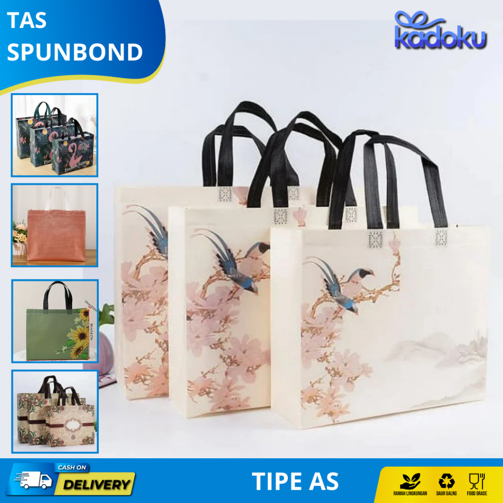 Spunbond Bag / Spunbond Goodie Bag / Spundbond Bag / Spunbond Shopping ...