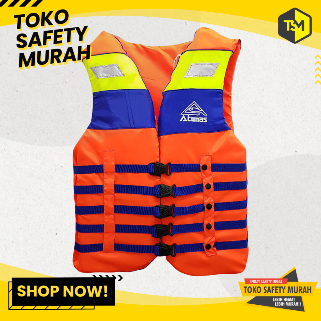 Life Jacket Life Jacket Safety Vest Swimming Snorkeling Sports ATUNAS ...