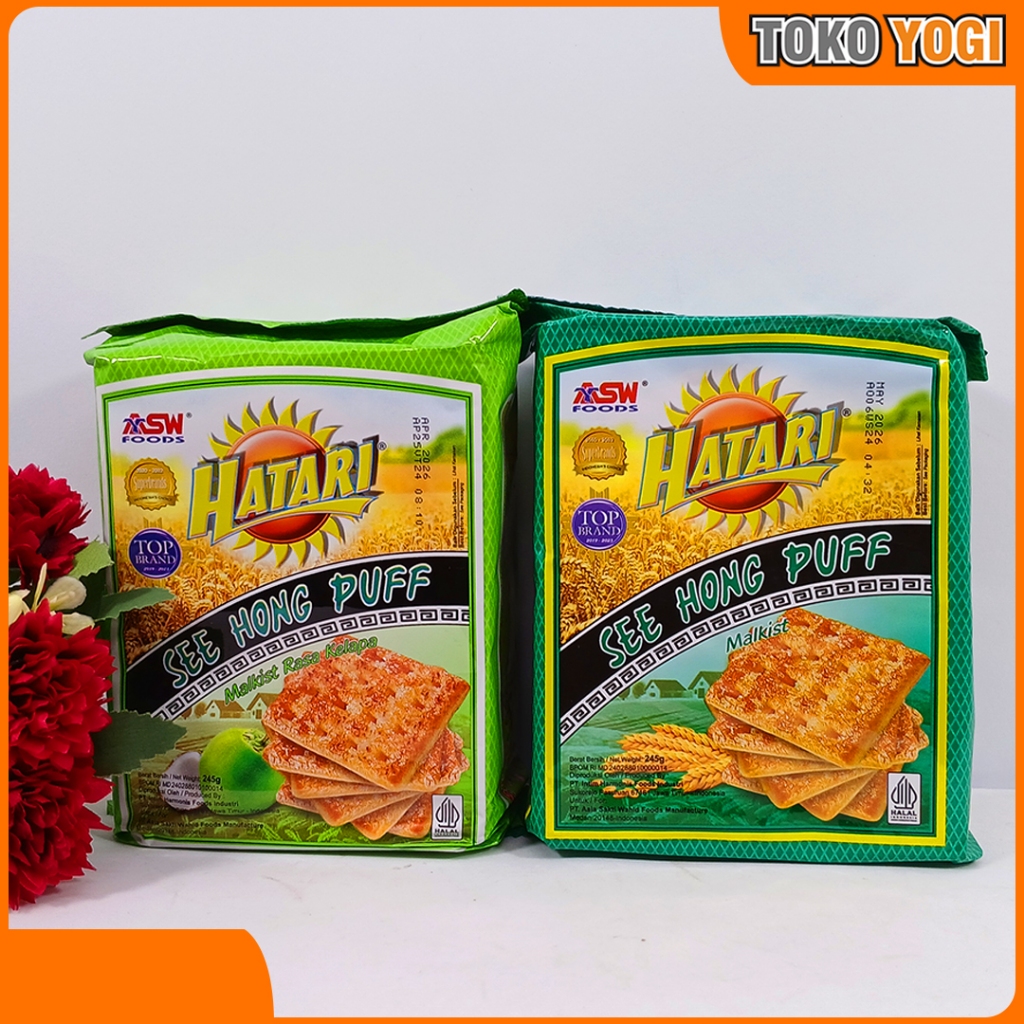 Hatari SEE HONG PUFF MALKIST CREAKERS 245gr VARIAN | Shopee Malaysia