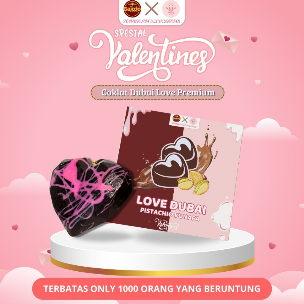 Premium Dubai Chocolate Special Valentines Sajodo Snack & Food | Shopee ...