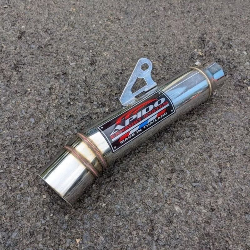 Apido OPEN Exhaust tube type pipe Rusi_TC125 150skygo bajaj Tmx 155 ...
