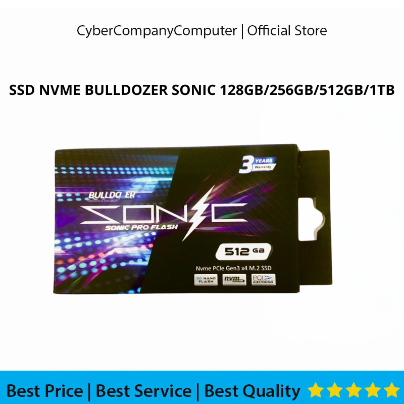 Ssd BULLDOZER M2 NVME 128GB/256GB/512GB/1TB - NVME BULLDOZER SONIC ...