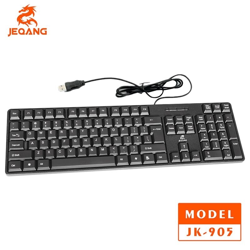 Original JEQANG JK-905 USB Keyboard For PC Android Gaming Laptop Computers / Keyboard Office ...