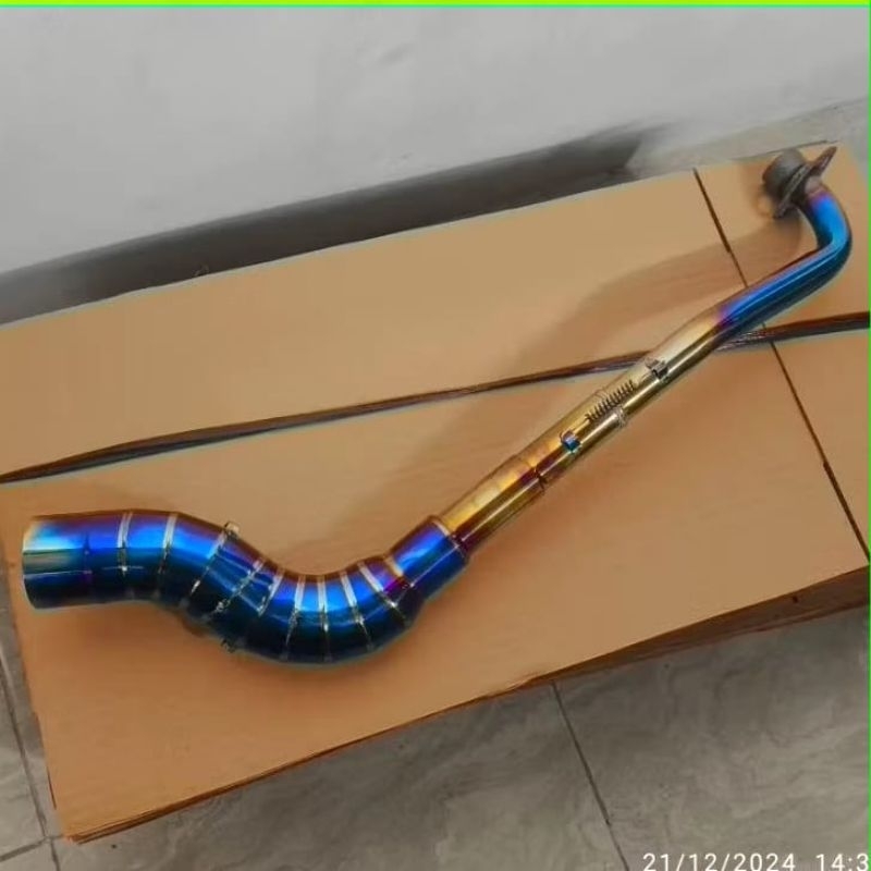 Big elbow pipe exhaust 51mm for Wave 100 110 125 Xrm 100 110 125 Rs 125 ...