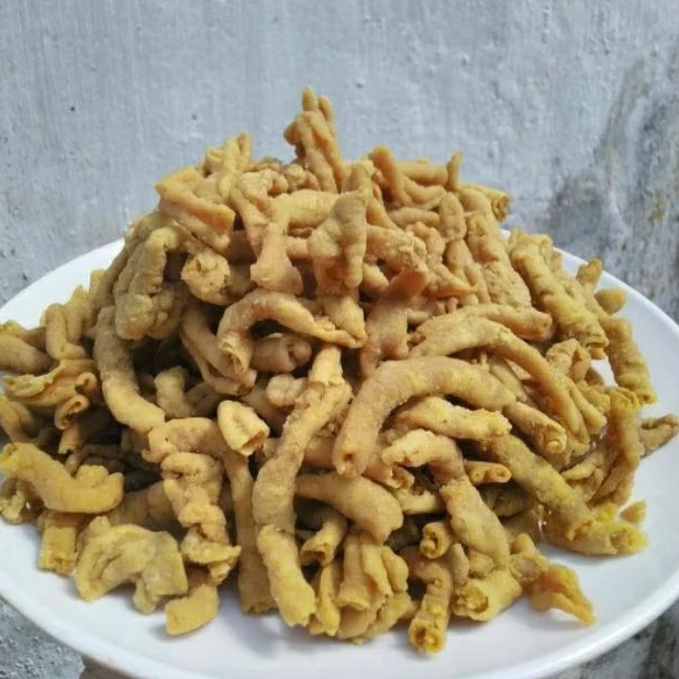 Crispy Intestine Chips Savory Crispy Chicken Intestine Chips 500g ...
