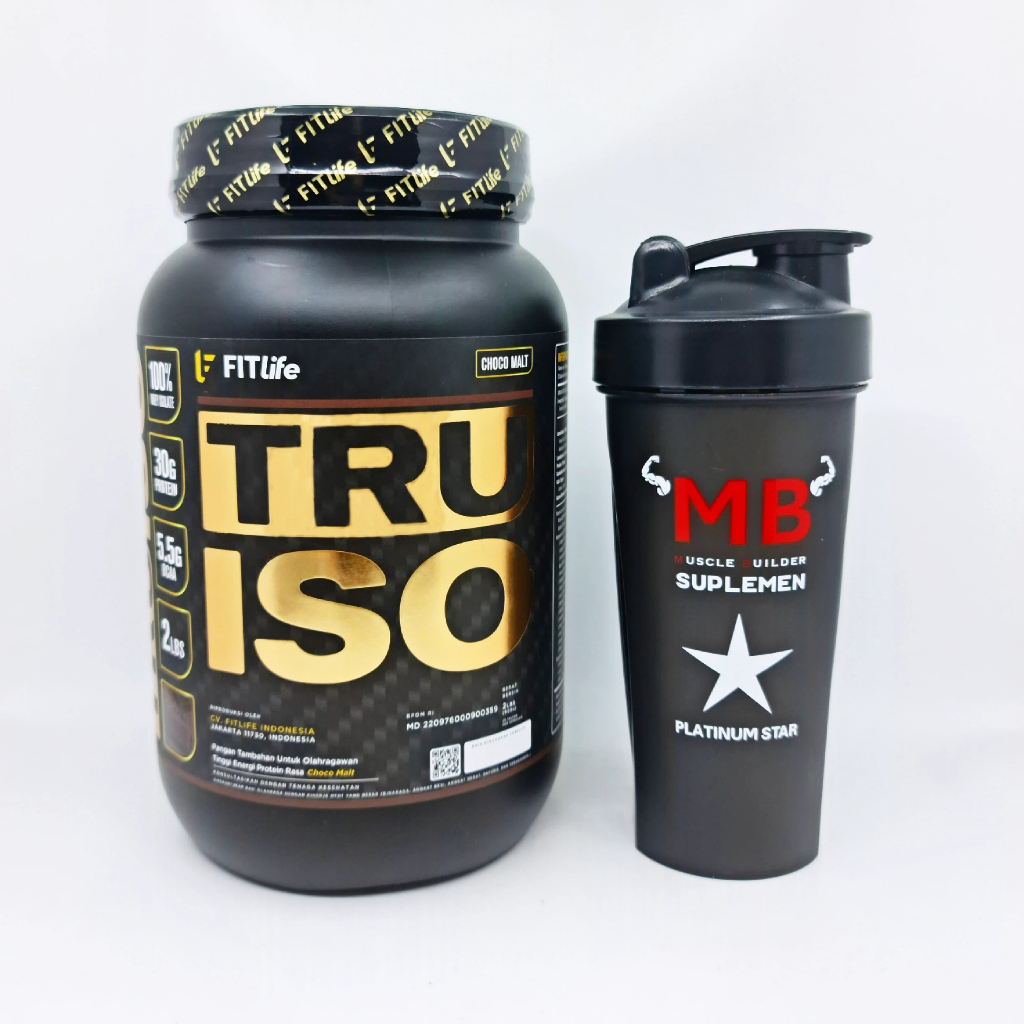 TRUISO Fitlife 2 lbs Whey Protein Isolate TRU ISO 2lbs 2lb 5 12 lb WPro ...