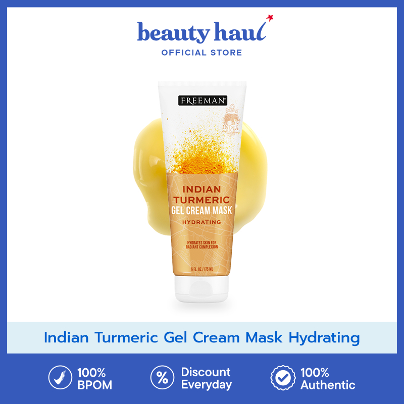 FREEMAN Indian Turmeric Gel Cream Mask | Shopee Malaysia