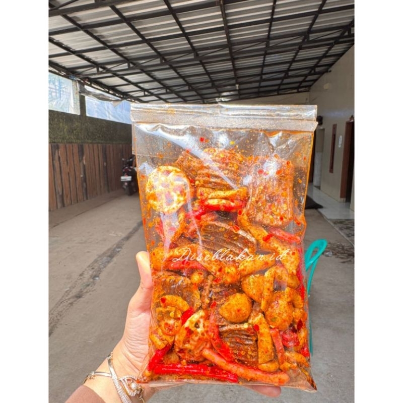 Seblak mix, spicy lime leaf mixed seblak, 200 gram packaging | Shopee ...