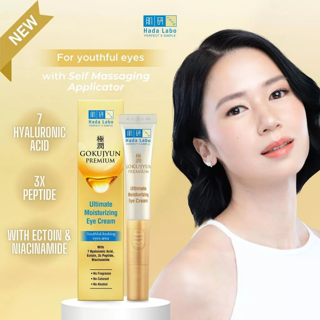 Hada Labo Gokujyun Premium Ultimate Moisturizing Eye Cream | Shopee Malaysia