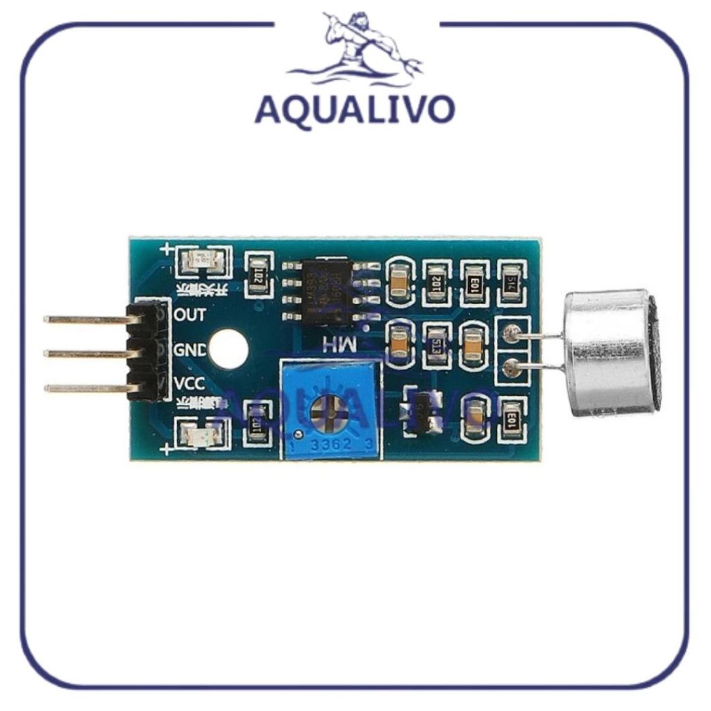 Sound Sensor Module FC-04 Mic Voice Detector FC04 Detection Microphone ...