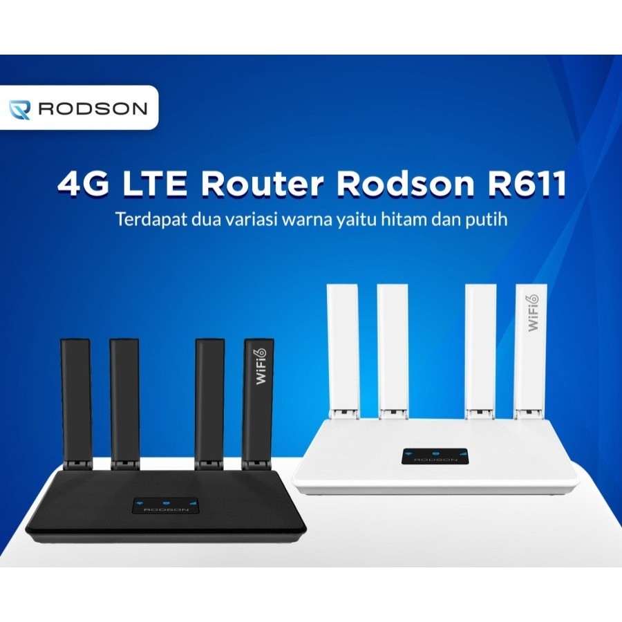 RODSON R611 Wireless 4G LTE CPE Wi-Fi WiFi Router Modem 6 Unlock All Operators | Shopee Malaysia
