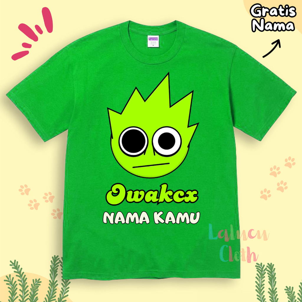 Sprunki INCREDIBOX OWAKX CHILDREN'S T-SHIRTS / LATEST SPRUNKI CHILDREN ...