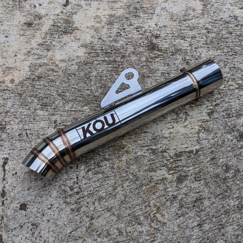 Canister pipe exhaust Kou tube type 51mm for Wave 100 110 125 Xrm 100 ...