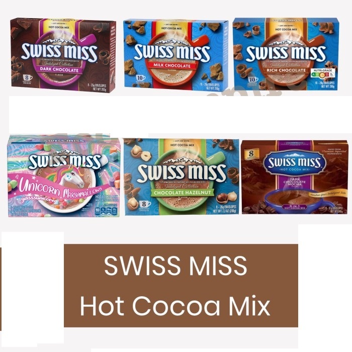 Instant Swiss Chocolate Powder Drink Miss Hot Cocoa & Chocolate Dark ...