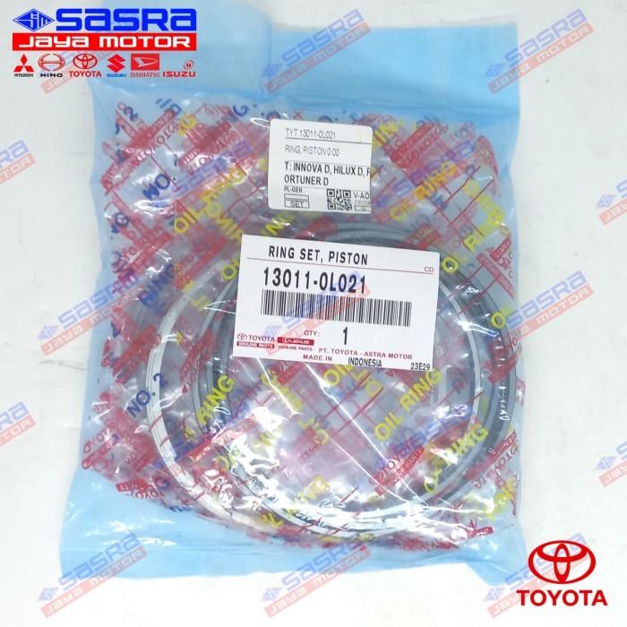 Piston Ring [SET] ORI INNOVA DIESEL|Fortuner DIESEL 2005-2016|Hilux ...