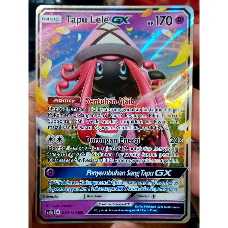 POKEMON CARD FOR CATTLE GX RR INDONESIA HOLO | Shopee Malaysia