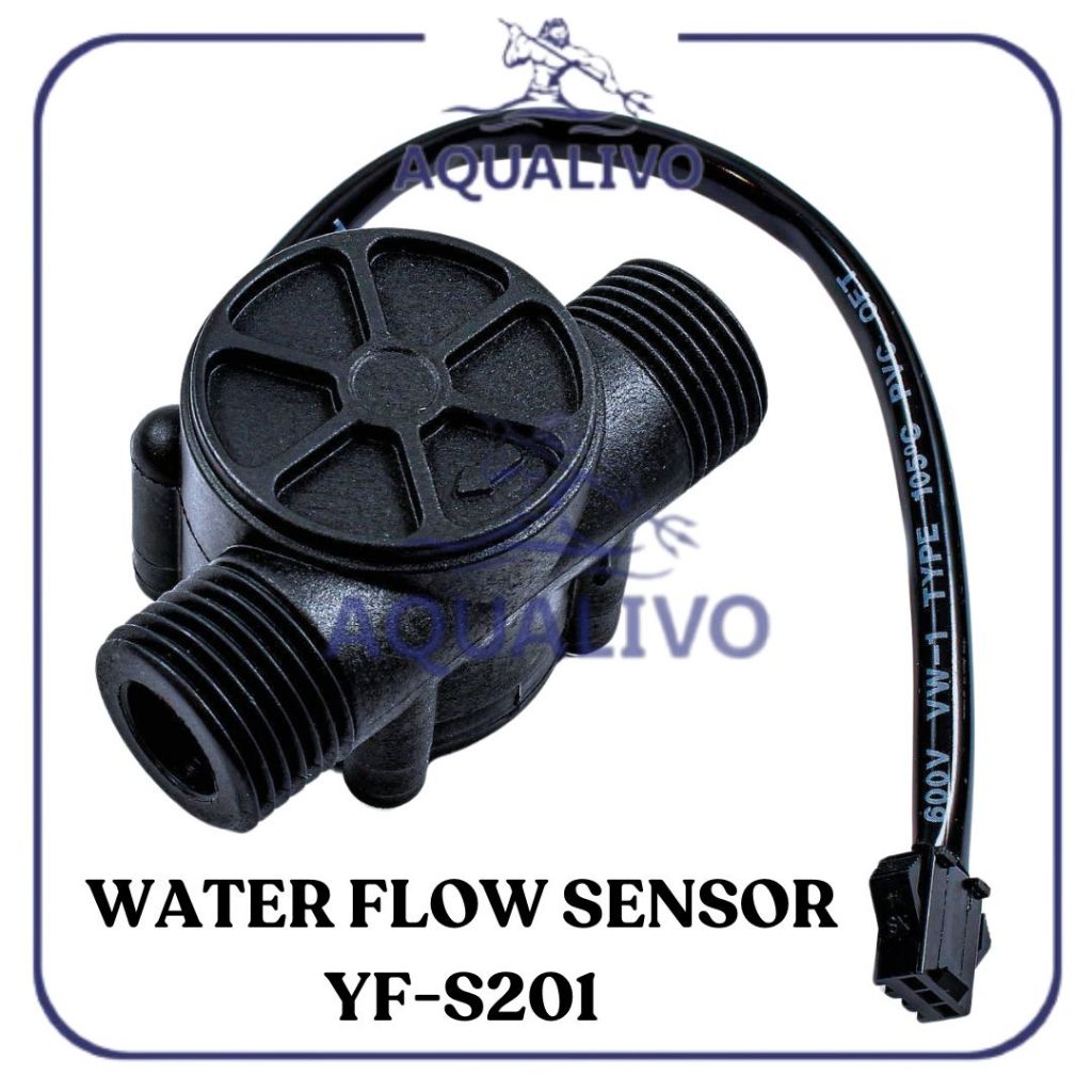 Water Flow Sensor yf-s201 Flowmeter 1/2" yf s201 0.5 inch Water Flow ...