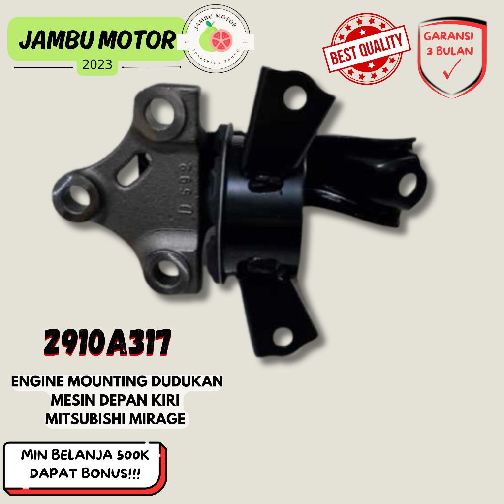 MESIN Engine MOUNTING LEFT FRONT ENGINE HOLDER MITSUBISHI MIRAGE MT ...