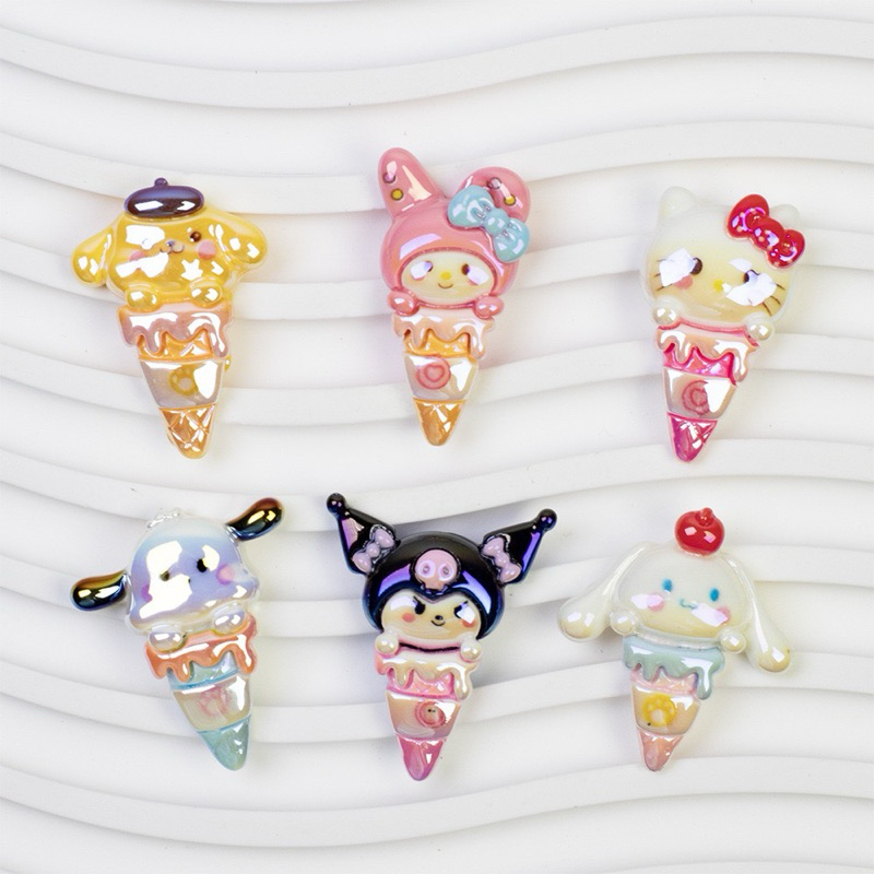 1 PCS CONE SANRIO UV ICE CREAM CHARACTER BEADS BEADS | Shopee Malaysia
