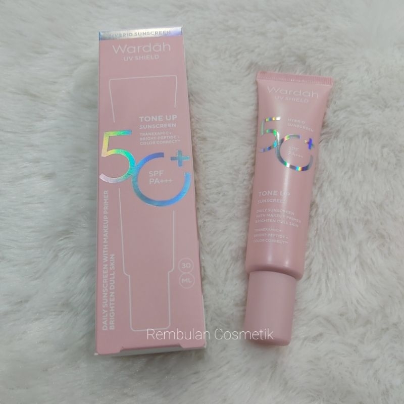 Wardah UV SHIELD TONE UP SUNSCREEN SPF 50+ PA+++ | Shopee Malaysia