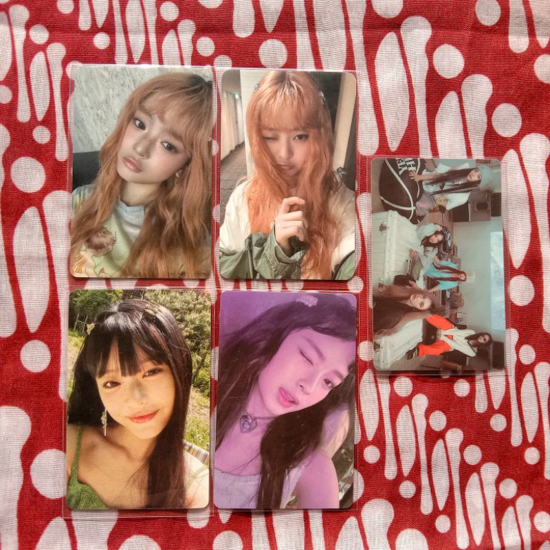 Official PHOTOCARD HANNI NEWJEANS SUPERNATURAL GET UP BLUEBOOK POB ...