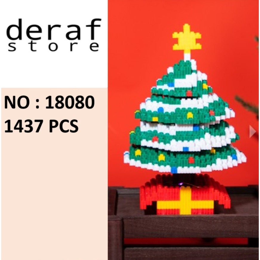Nano BLOCK CHRISTMAS TREE 1437 PCS | Shopee Malaysia