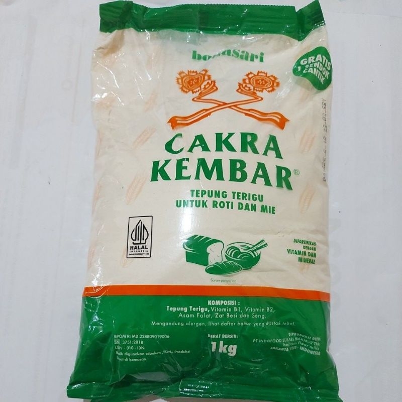 Twin Chakra Wheat Flour 1kg | Shopee Malaysia