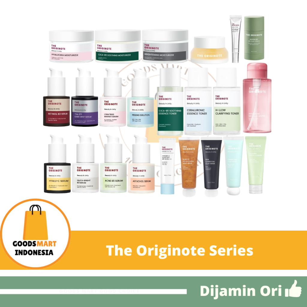 The Originote Series | Moisturizer | Serum | Hydrating Exfoliating ...