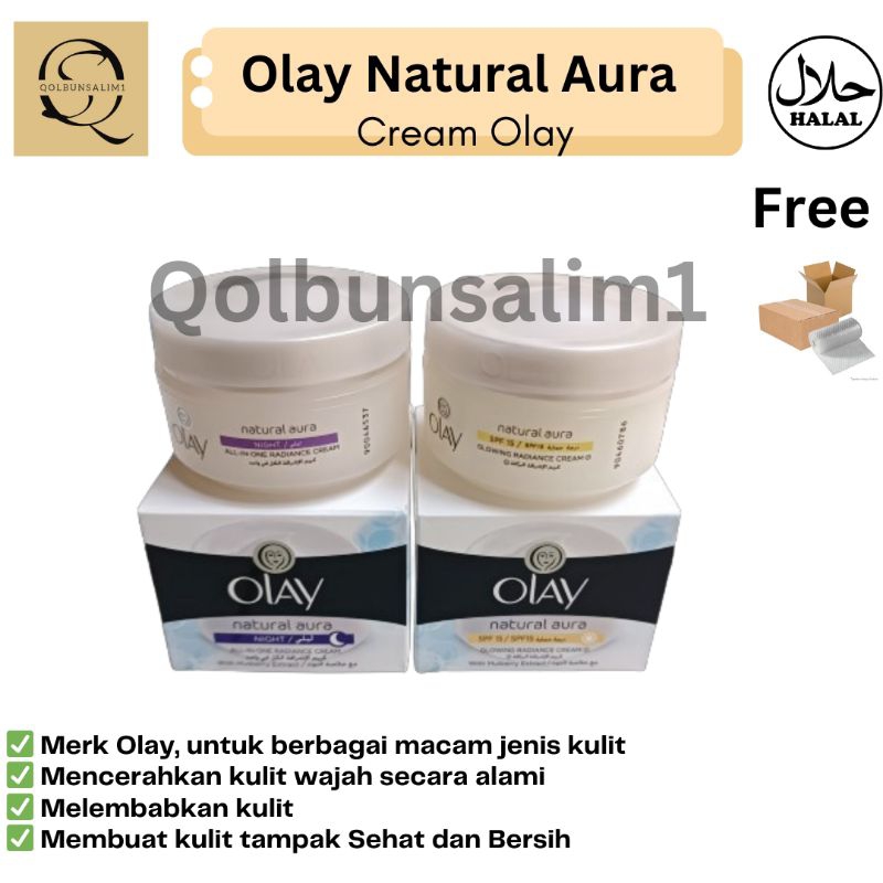Olay Auranatural Original Saudi Arabian Night Cream Spf 15 | Shopee ...