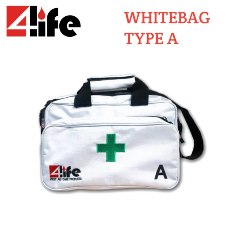 4Life Whitebag Type A / White First Aid Bag + Complete Contents / First ...