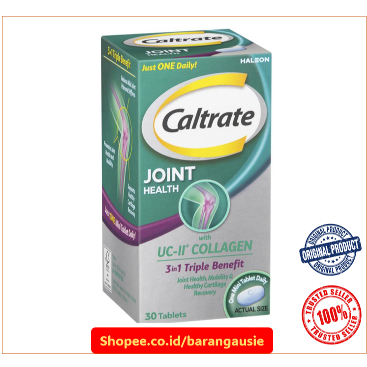 Caltrate Joint Health UC-II Collagen Supplement Glucosamine 30 Tablets | Shopee Malaysia
