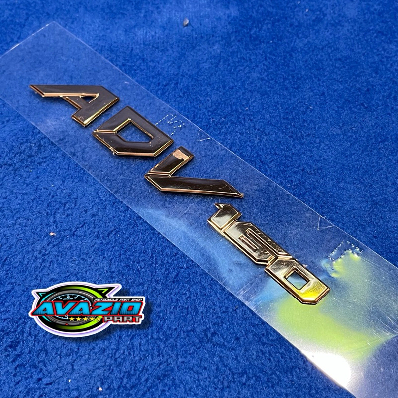 Honda ADV 160 3D Embossed logo Emblem original | Shopee Malaysia