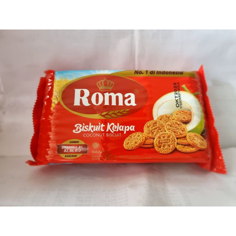 Roma Coconut Biscuits 300 Grams 1 Box Of 28 pcs | Shopee Malaysia