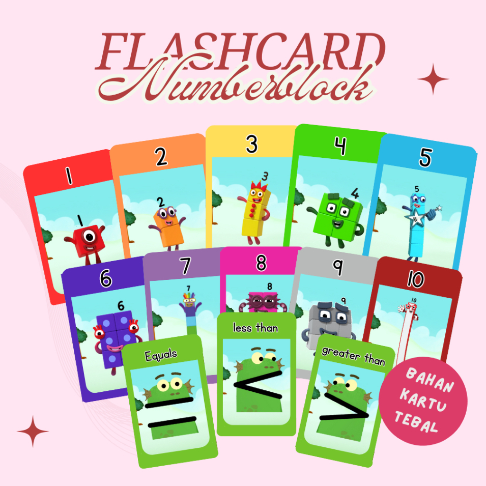 Flashcard Numberblock | Mathematics number cards | Learning for ...