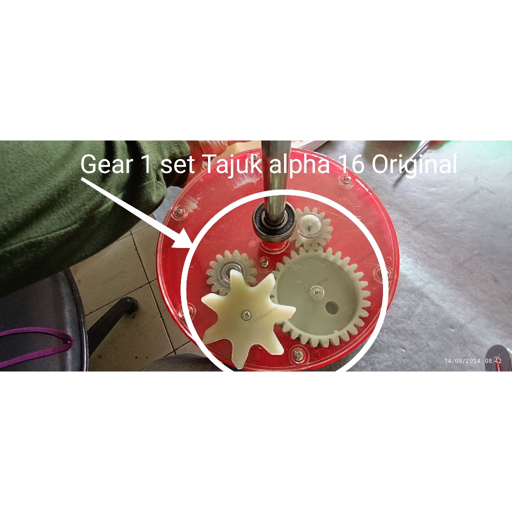 ORIGINAL ALPHA 16 TAJUK GEAR SET - ORIGINAL ALPHA 16 TAJUK SPARE PART 5 ...