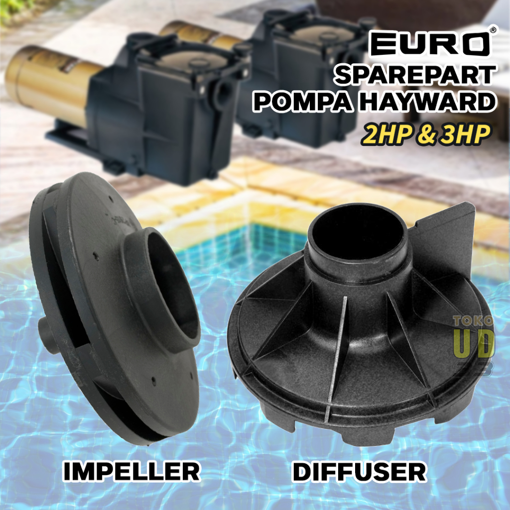HP Hayward 2hp & 3hp Swimming Pool Pump IMPELLER DIFFUSER Swimming Pool ...