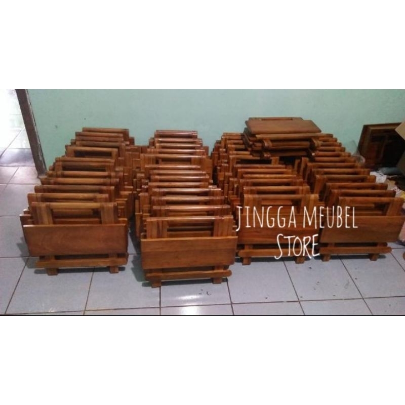 KAYU Wooden Folding Table laptop Table Study Table Writing Desk Desk ...