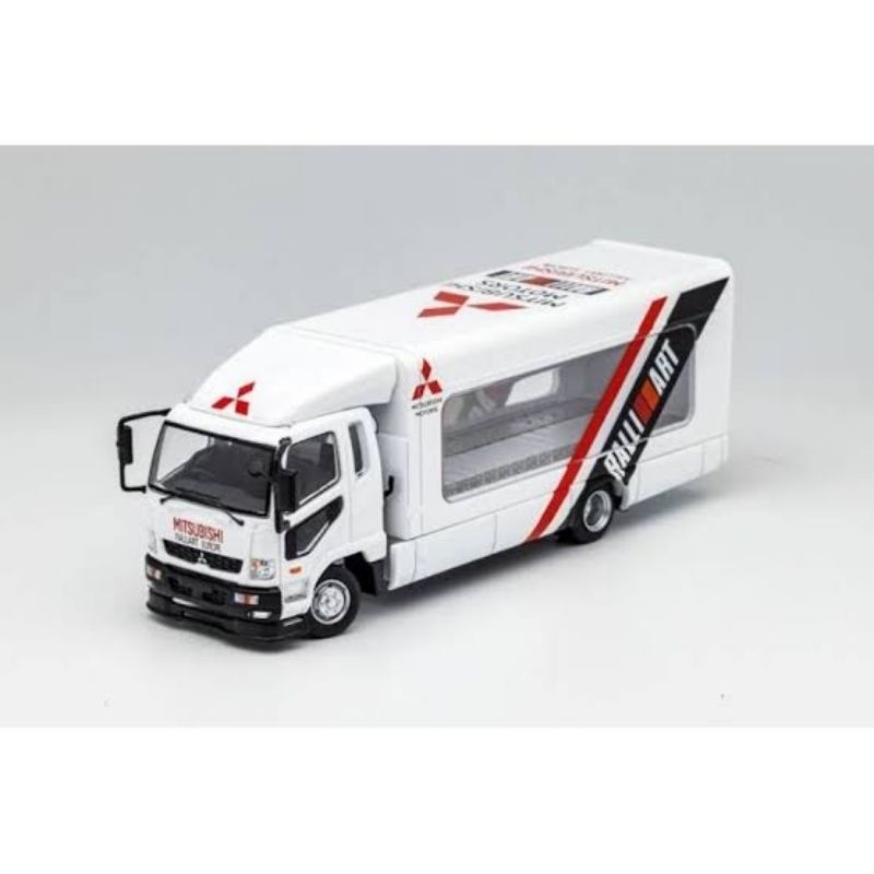 Gcd Mitsubishi Fuso Mini GT 356 Isuzu N Series LBWK Towing Truck 1:64 Liberty Walk Transporter ...