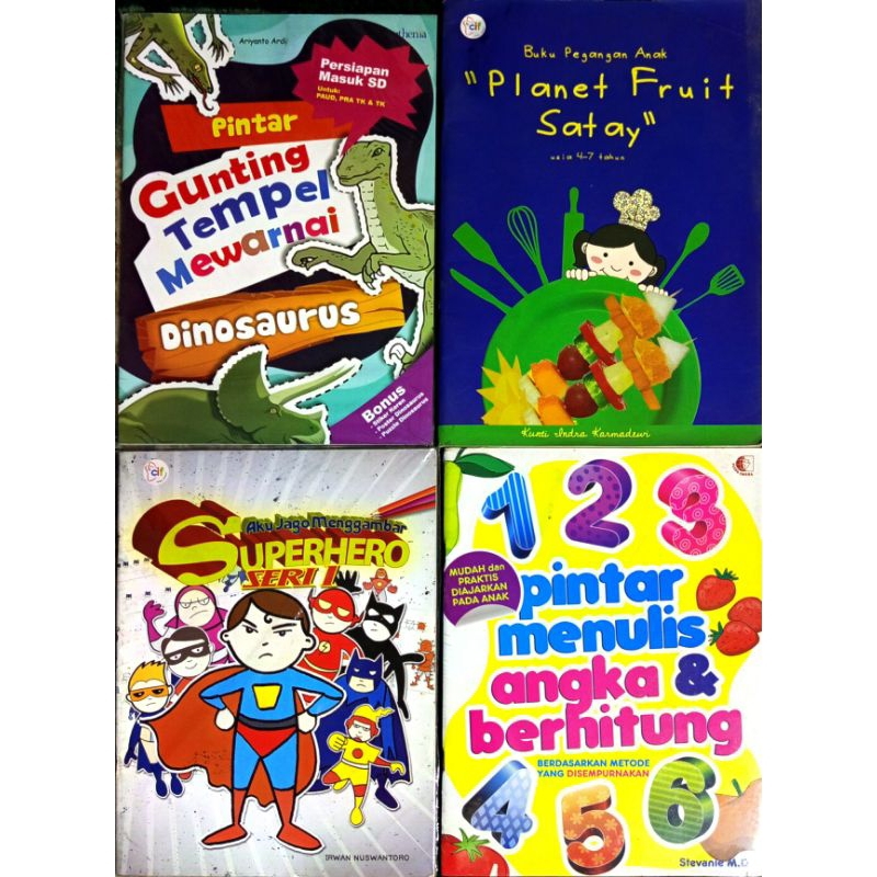 (Children's Book) PLANET FRUIT SATAY- 123 SMART WRITING - SMART ...