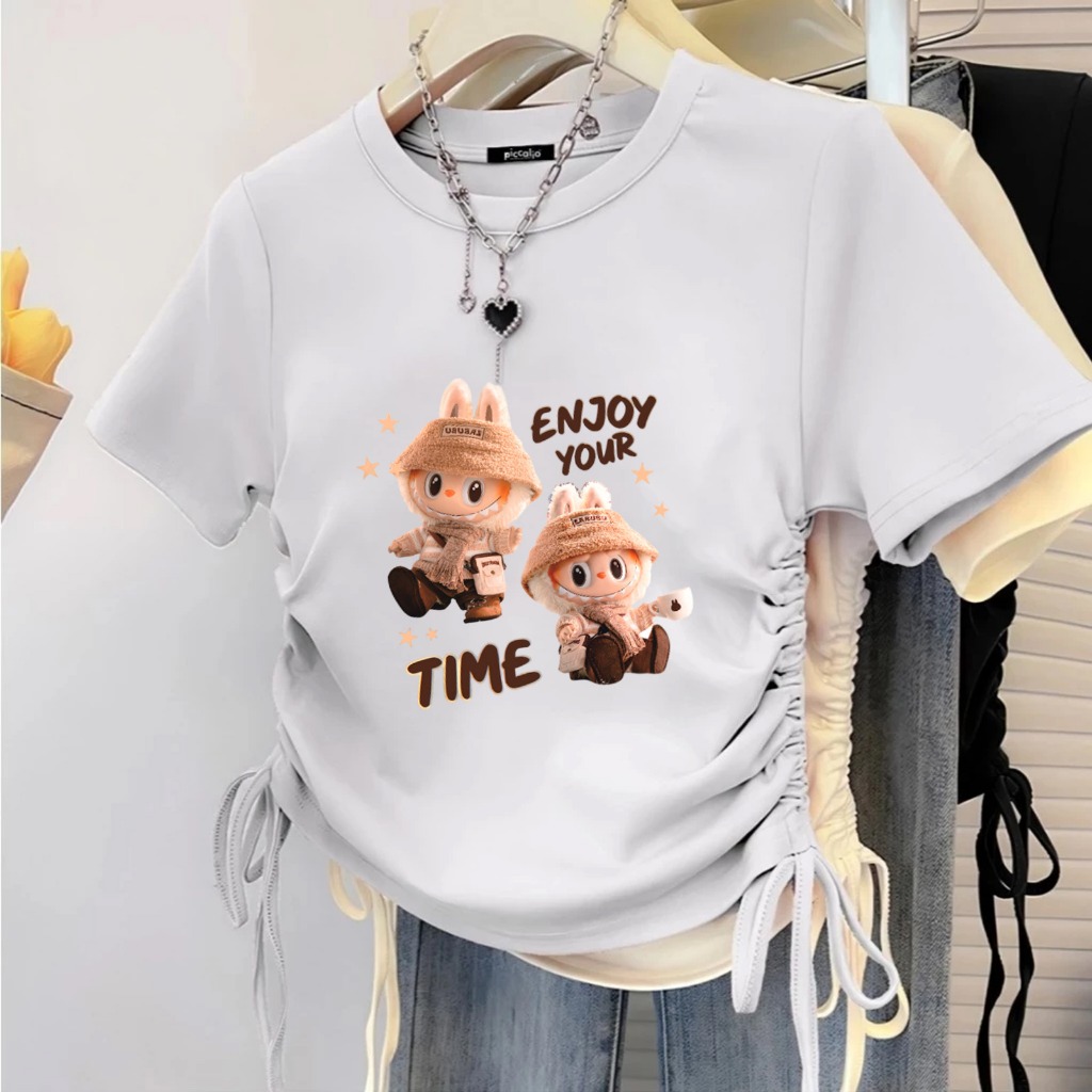 IL - Labubu Drawstring Dtf T-Shirt Top T - ADULT ABG Shirt | Shopee ...