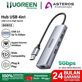 Lan Card Ugreen 15638 15633 60812 Usb 3.0 to LAN RJ45 - Ugreen Hub ...