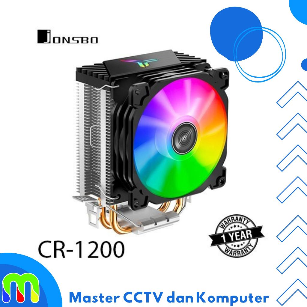 Jonsbo CR-1200 JONSBO CR1200 CPU COOLER / HSF COOLER RGB | Shopee Malaysia