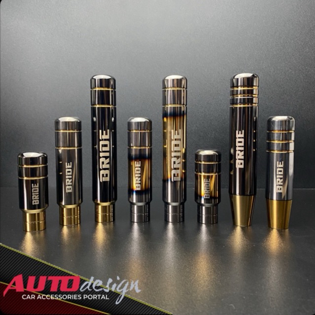 Bride Gear Shift Knob Car Gear Lever Black Edition Stainless Steel ...