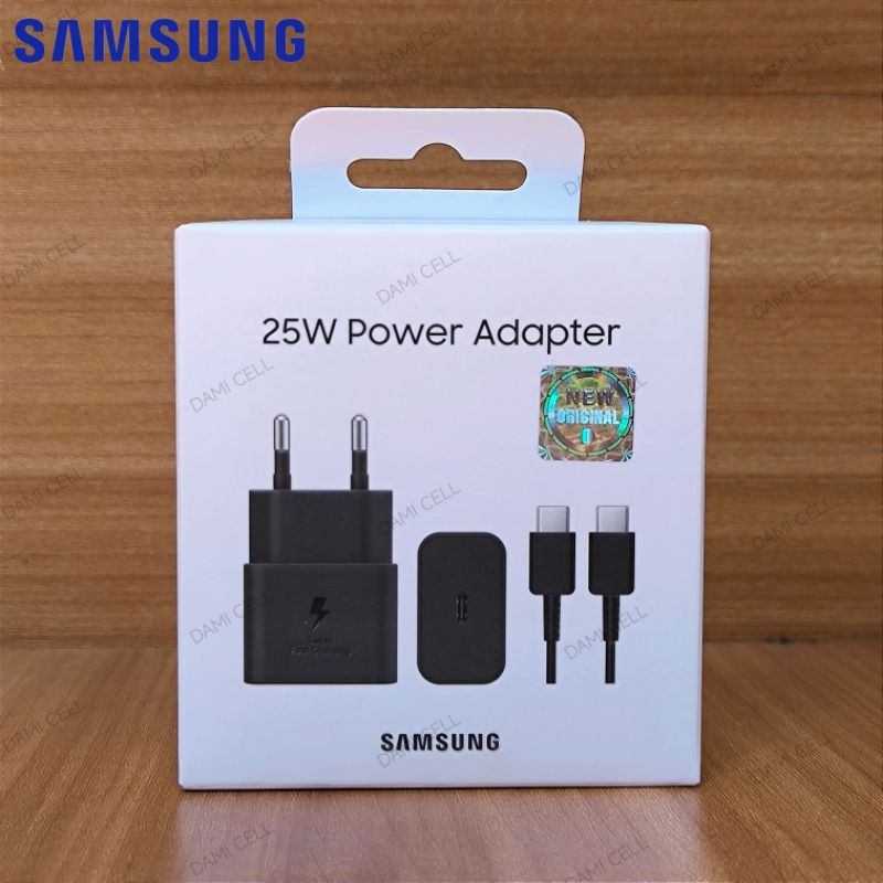 Charger Set Casan Samsung Original Type C to C 25W Kabel Type C Super ...
