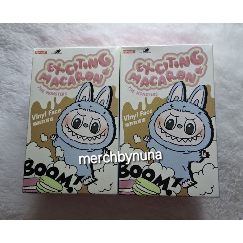 Popmart LABUBU THE MONSTERS EXCITING MACAROON V1 RANDOM OFFICIAL ...