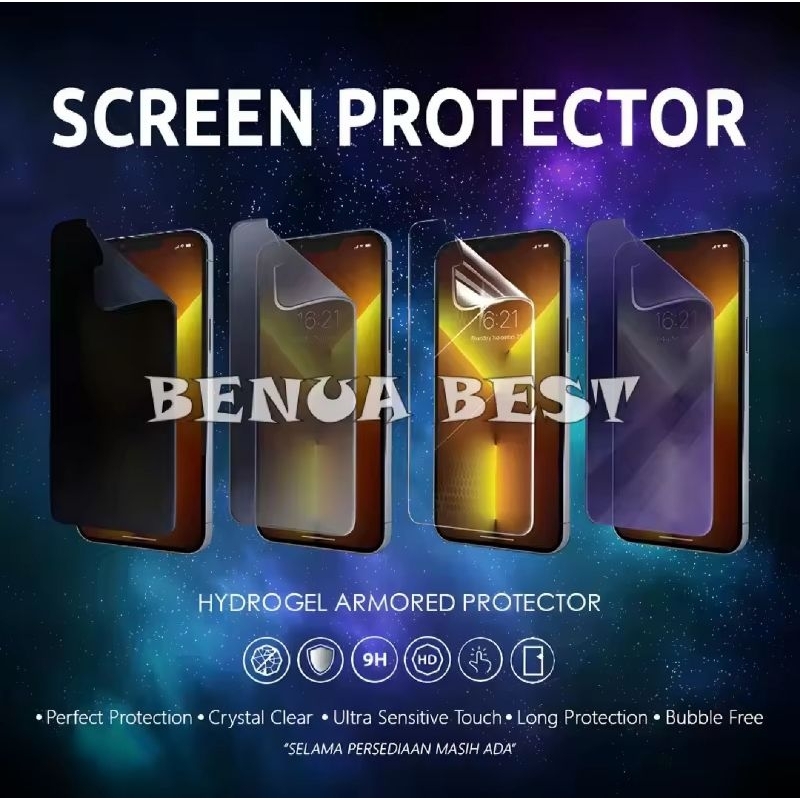 Anti-scratch hydrogel hp GOOGLE PIXEL 9 PIXEL 9 PRO PIXEL 9 PRO XL ...